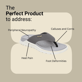 Orthopaedic DIabetic Slippers for supreme comfort – LEAF ORTHO